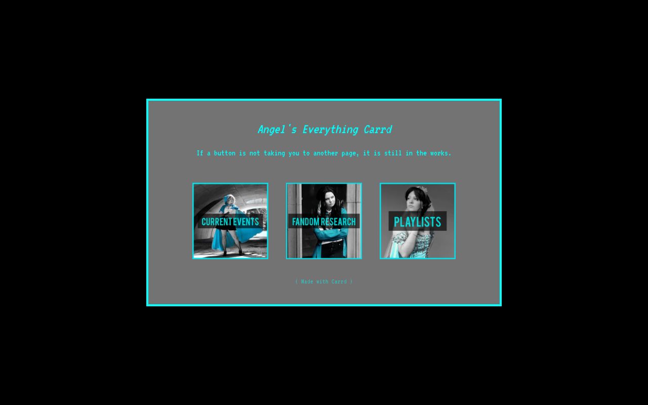 Angel's Everything Carrd